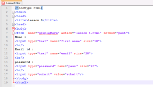 Different Input Types | Lesson 10 | Bite-Size | HTML4Kids.co.uk